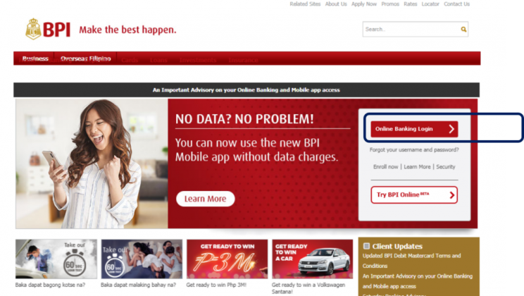 BPI - BPI Express Online Banking Updated Enrollment Process. - Info Omni
