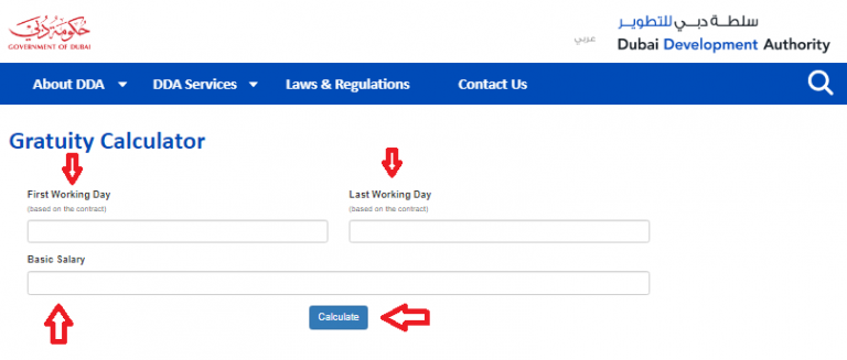 How to calculate gratuity in the UAE - Info Omni